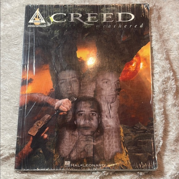 Accents | Creed Weathered Guitar Tab Book | Poshmark